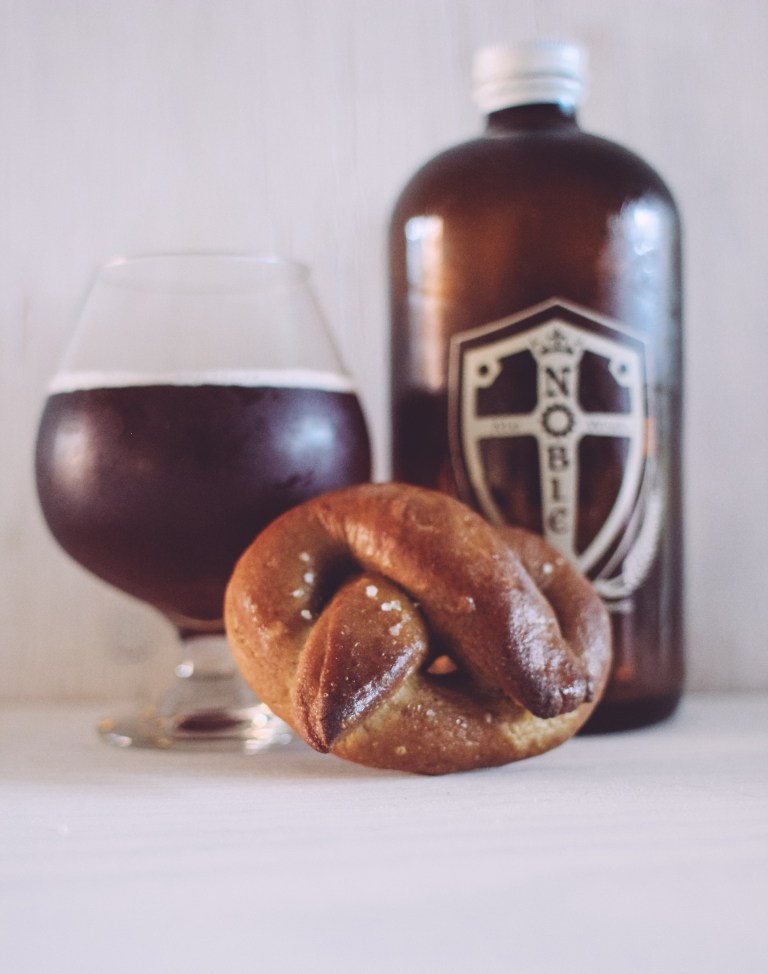 Soft Pretzels with Noble’s Cuddle Puddle « Beer and Baking